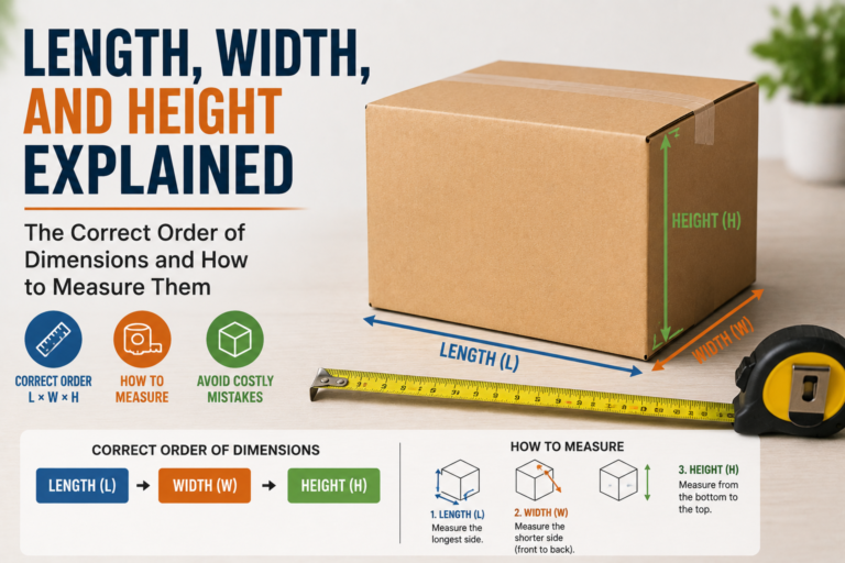 Length, Width, and Height Explained: Correct Dimension Guide